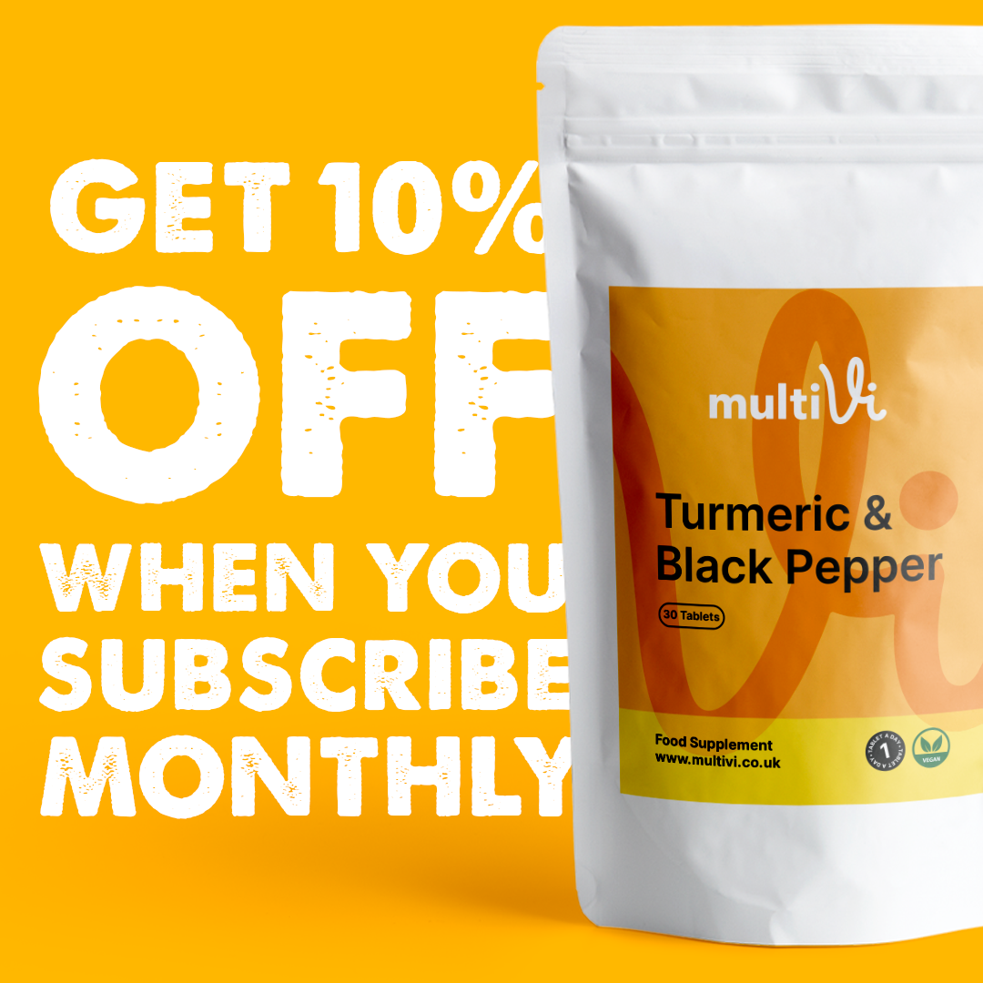 Turmeric & Black Pepper Supplement | Multi-Vitamins | MultiVi
